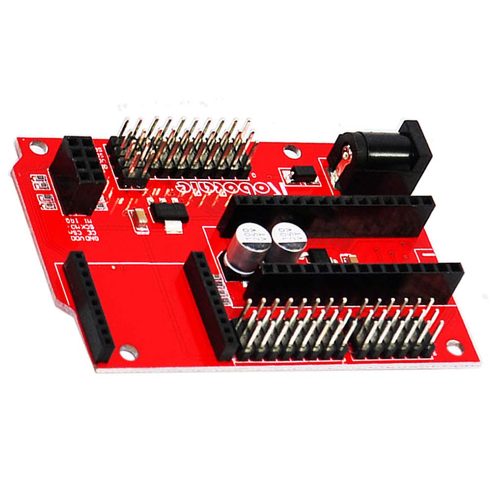 Hailege Nano IO WiFi Shiled for Nano V3.0 ATmega328P IO WiFi Expansion Board Compatible to Zigbee Xbee NRF24L01 Support by 7-12V External Power Supply