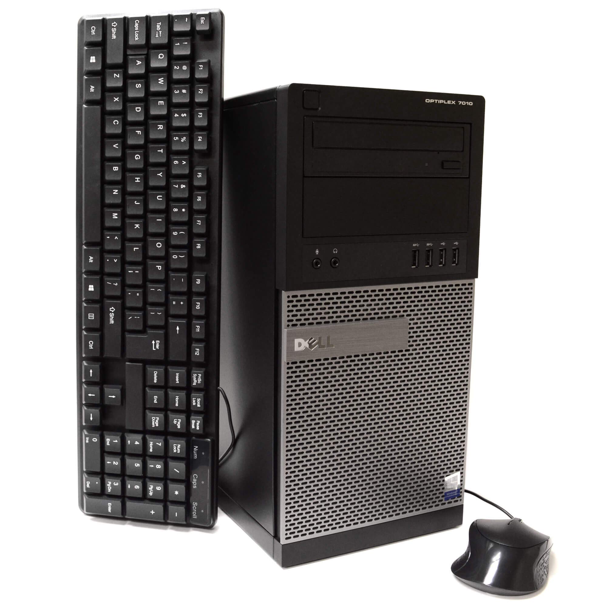 DELL OPTIPLEX 7010 TOWER Desktop Computer,Intel Core I5-3470 3.2GHz up to 3.6GHz,8GB DDR3,120GB SSD+2TB, DVD, WIFI, HDMI, VGA, Display Port, USB 3.0, Bluetooth 4.0, Win10Pro64 (Renewed)