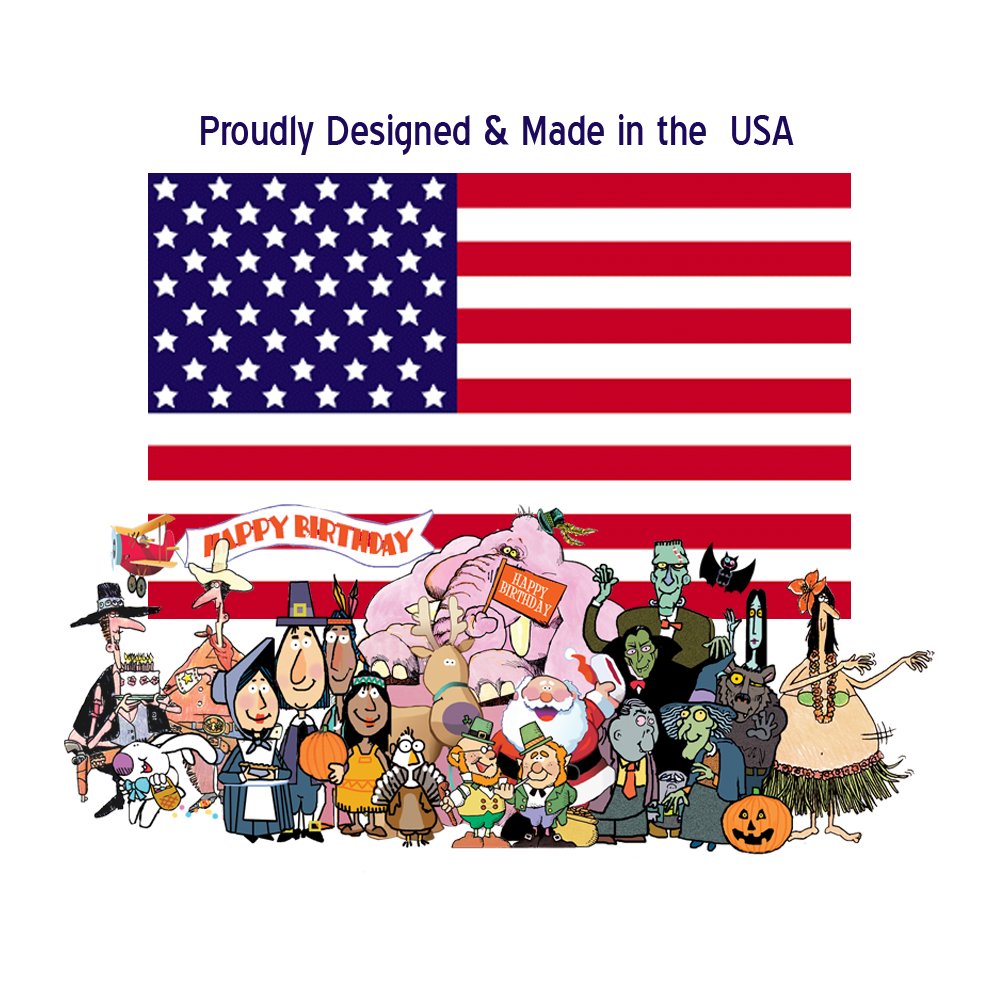 Assorted Thanksgiving Envelope Seals - 1.2" Fun Thanksgiving Stickers - 144 Stickers