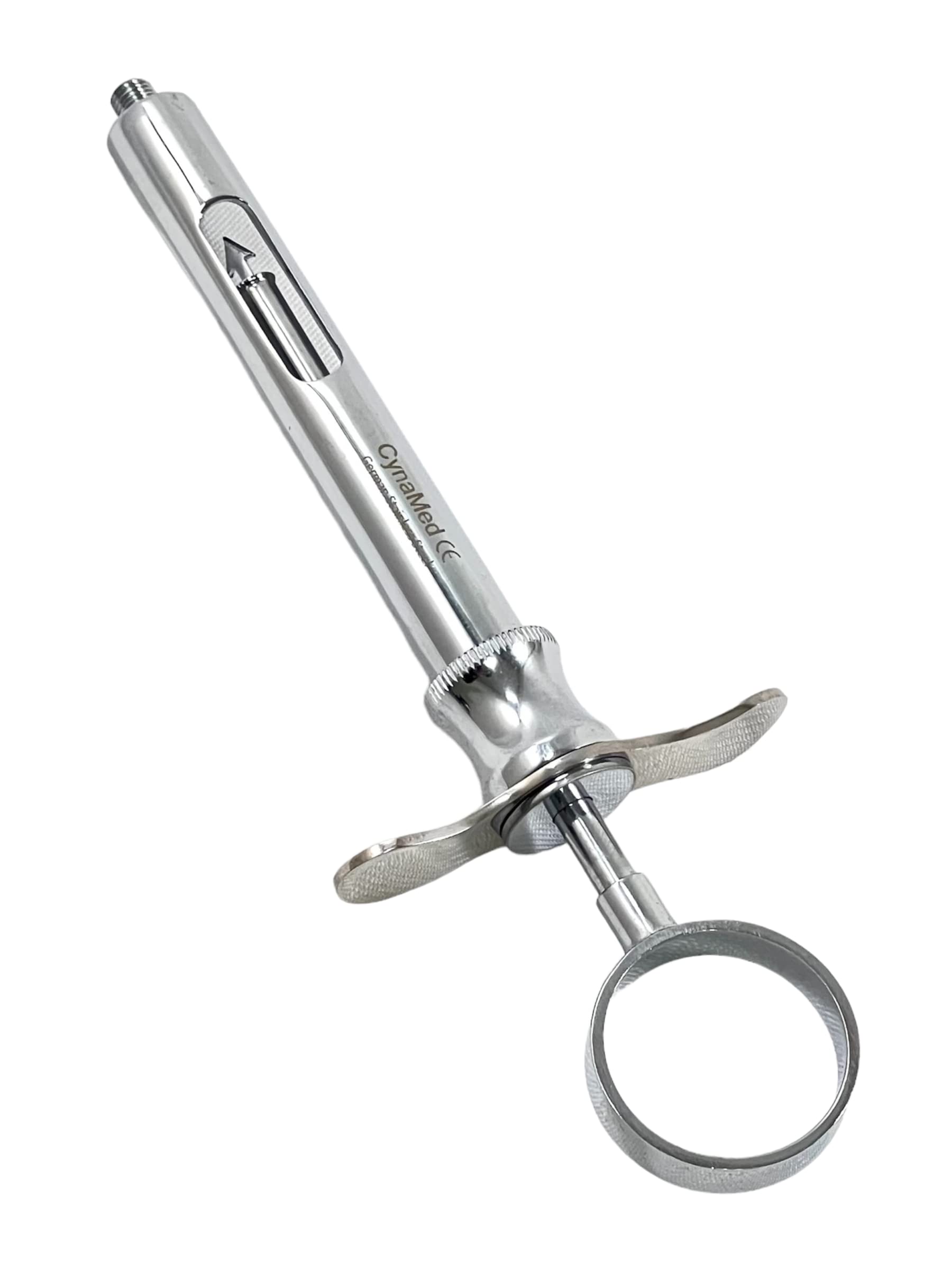 5 PREMIUM ASPIRING DENTAL SYRINGES 1.8mL ANESTHETIC ONE RING WITH FINGER RESTS SURGICAL DENTAL INSTRUMENTS ( CYNAMED )