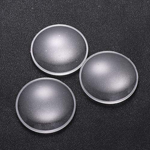 Hemobllo Optical 3D Lens for Magnifier - 20 Pcs 42mm Diameter Double Convex Lenses 68mm Focal Lengths Biconvex Lens Magnifying Glass Lens Optical Plastic PMMA Lens
