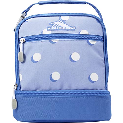High Sierra Stacked Compartment Lunch Bag, Polka Dot, One Size