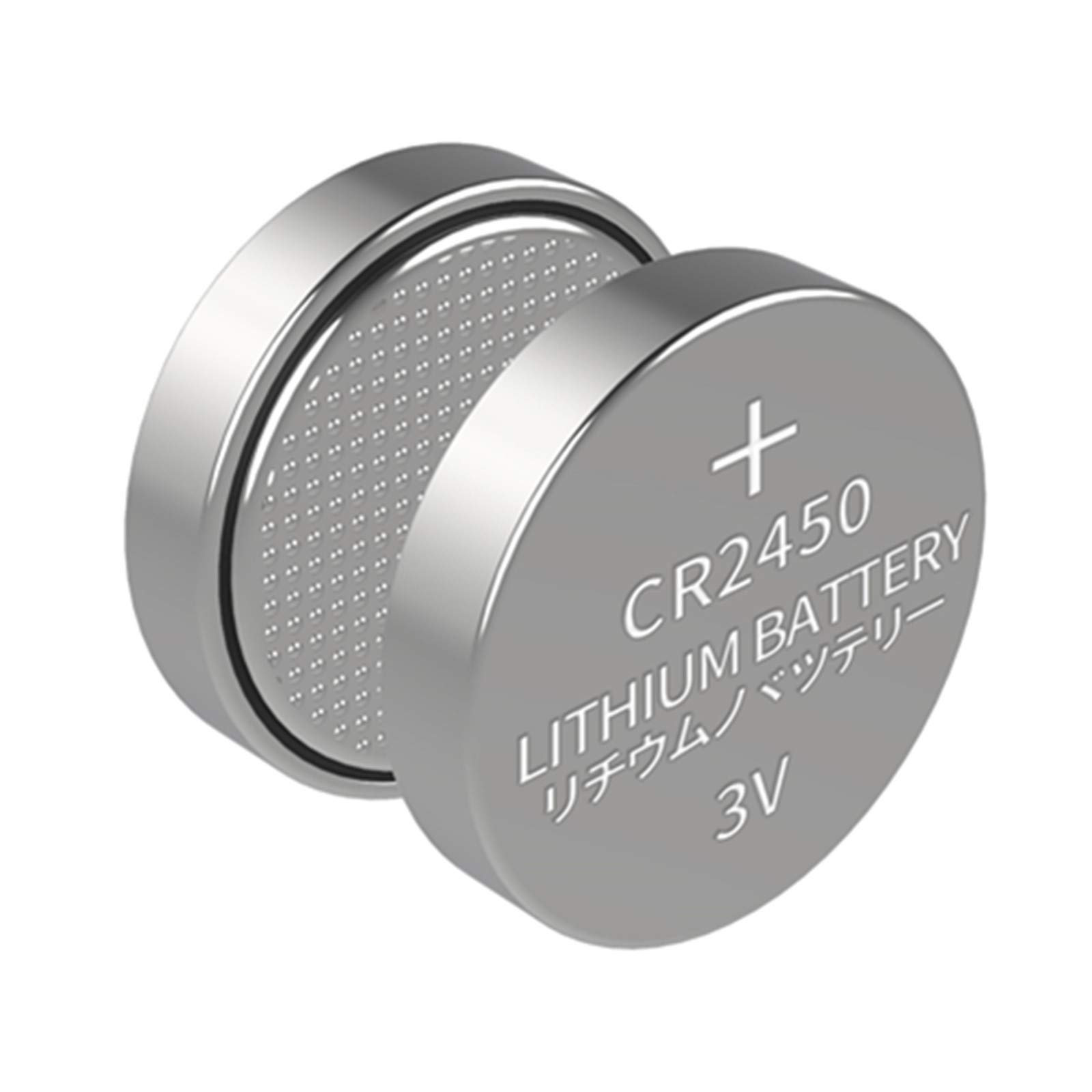 KaPonsec 5PC CR2450 2450 Battery 3V Lithium Battery