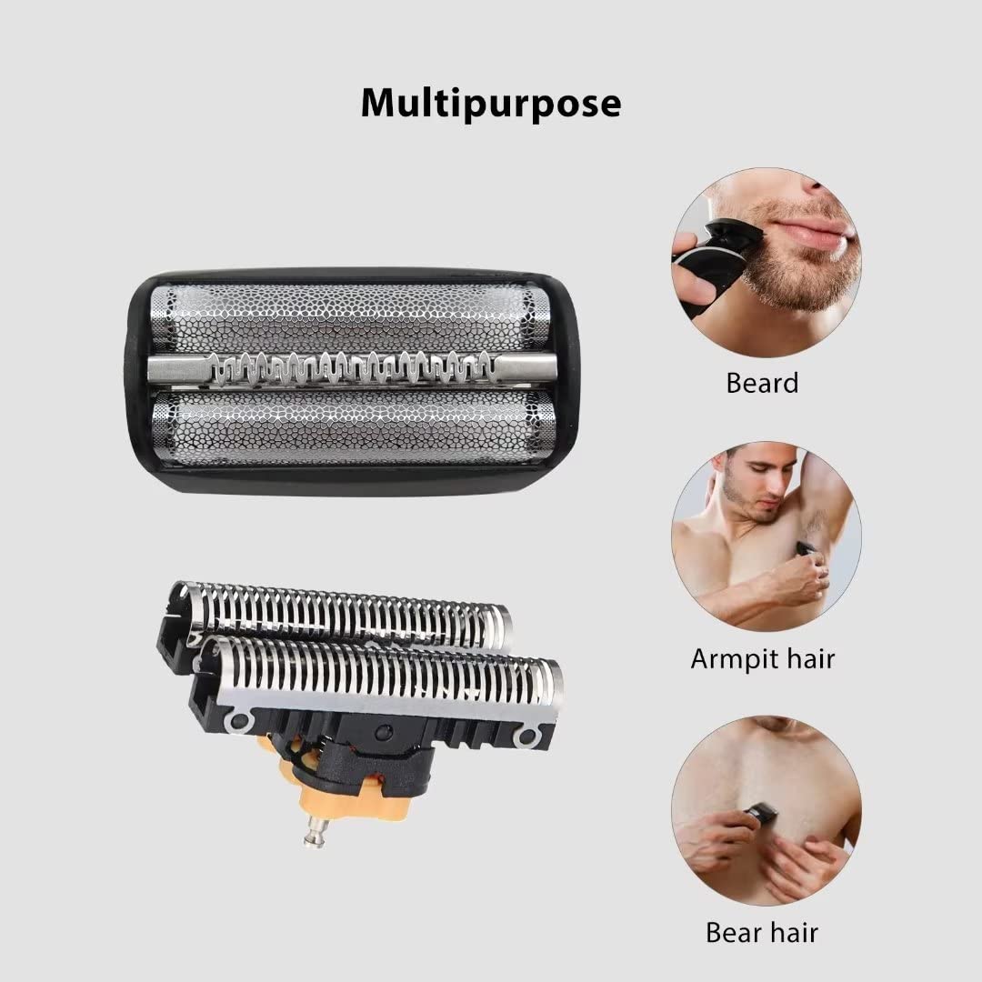 30B Shaver foil &Cutter Head Shearing Blade for Braun 3 Series 7504, 7505, 7510, 7511, 7514, 7515, 7516, 7763, 7783, 7785, 7765