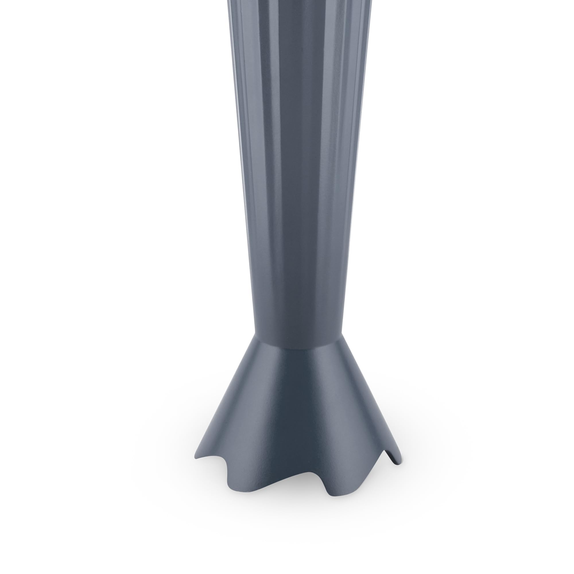 Alessi Plissé MDL10SG/US - Hand Blender with Measuring Jug, Whisk and Chopper in Thermoplastic Resin, US Plug 200W, Grey