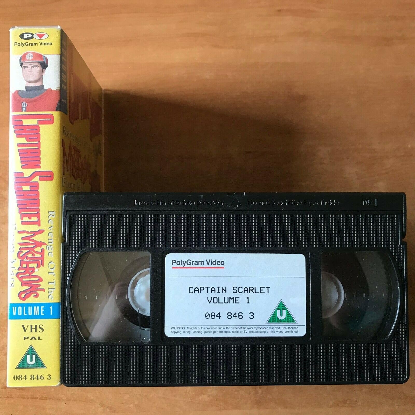 Captain Scarlet - Vol.1 - Revenge Of The Mysterons From Mars - Kids - Pal VHS