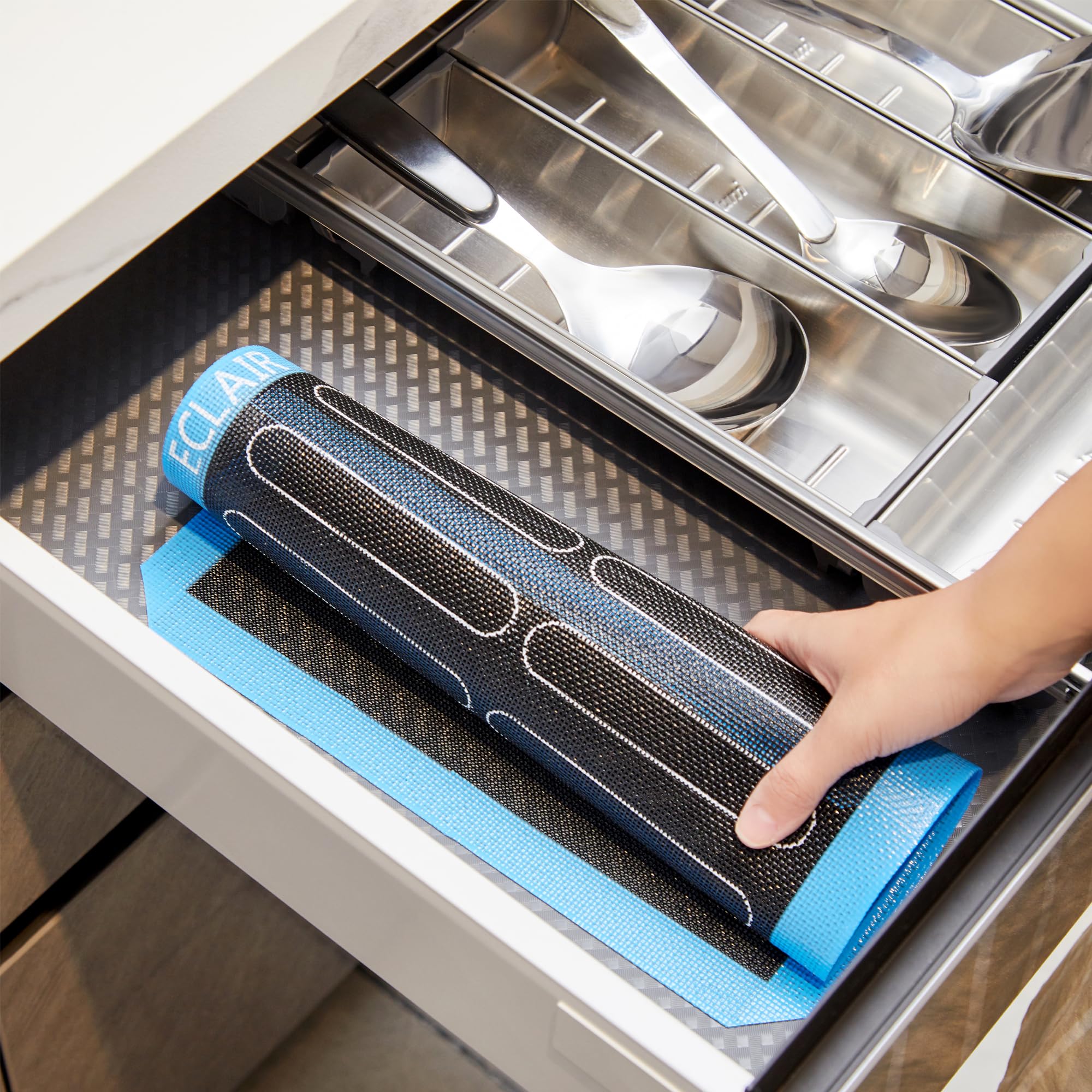 2PCs GUY DREAM Perforated Silicone Baking Mat 11-4/5" x 15-3/4" - Eclair Mat for Baking - Steaming Mesh For Half Size Cooking Sheet - Non-Stick Reusable Oven Liner
