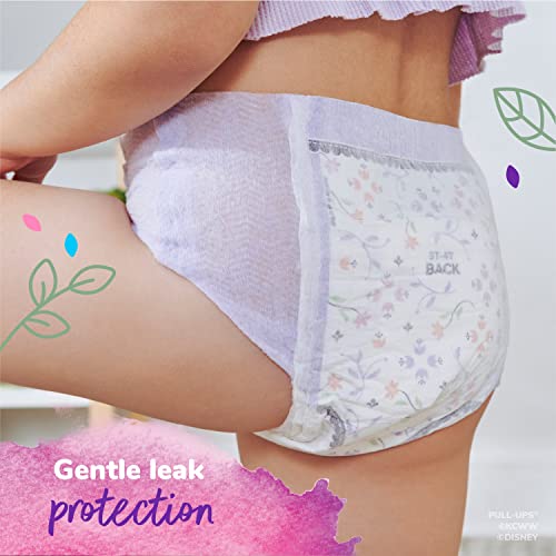 Pull-Ups New Leaf Girls' Disney Frozen Potty Training Pants, 3T-4T (32-40 lbs), 112 Ct (4 packs of 28), Packaging May Vary