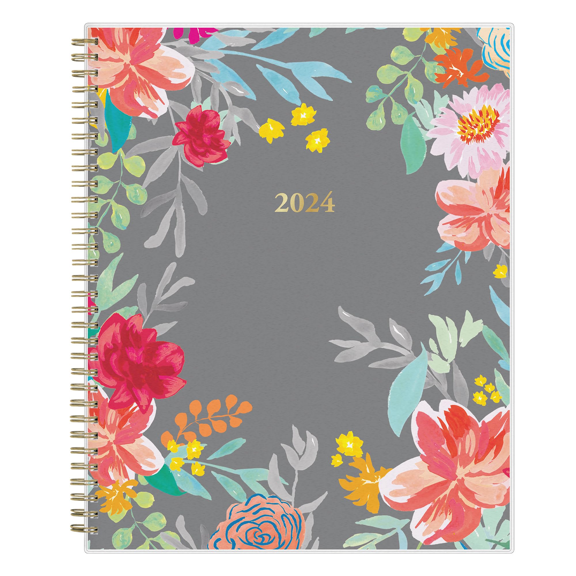 2024 Blue Sky⢠Sophie Frosted Weekly/Monthly Planning Calendar, 8-1/2" x 11", Multicolor, January to December 2024, 1400