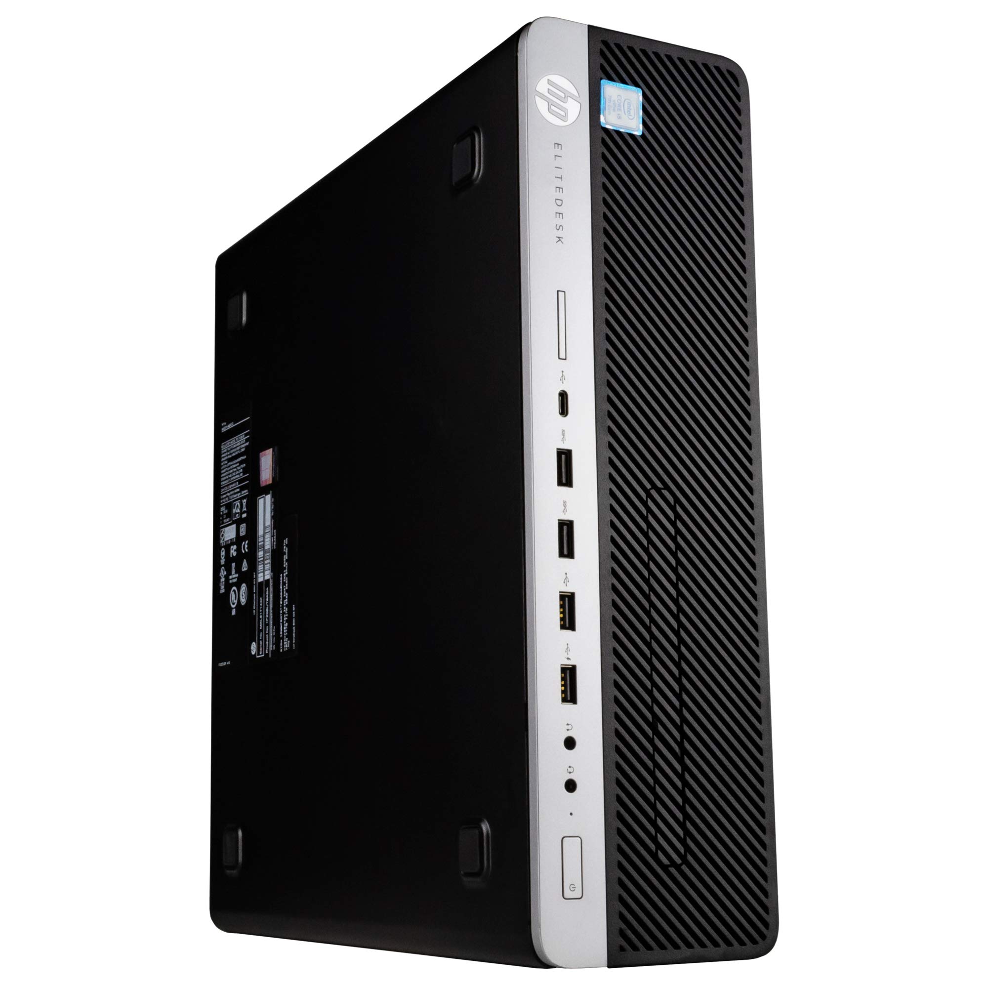 HP 600G3 Desktop Computer, Intel Core i5 Quad Core, 16GB RAM, 512GB Solid State Drive, DVD, Wi-Fi, Windows 10 Professional, New 24 Inch Monitor (Renewed)