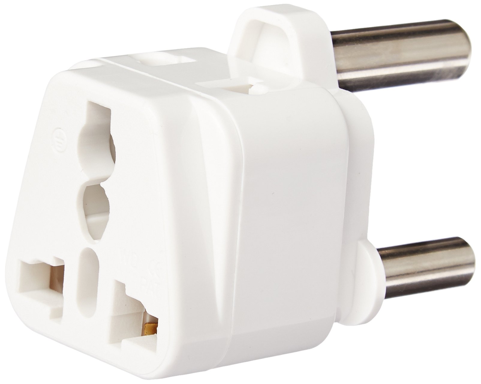 CKITZE BA-10LA Grounded Universal 2 in 1 Plug Adapter Type M for South Africa & more - CE Certified