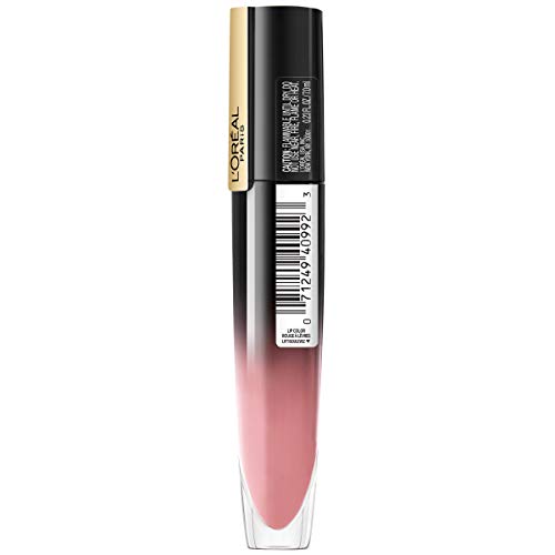 L’Oréal Paris Brilliant Signature Shiny Lip Stain Lipstick, Be Captivating 0.21 Fl Oz.
