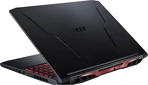 acer Nitro AN515 Gaming Laptop Six Core Intel i5-11400H up to 4.5Ghz 8GB 256GB SSD 15.6in Full HD HDMI Backlit Keyboard Nvidia 4GB Win 11 (Renewed)