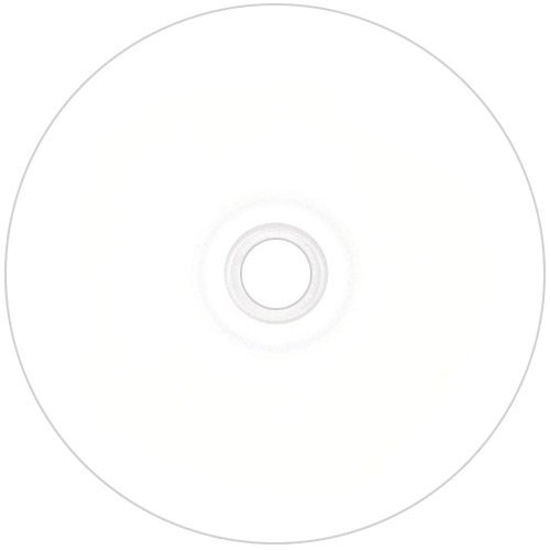 PlexDisc 632-210 16x 4.7GB White Inkjet Printable DVD-R 1200 Disc Spindle