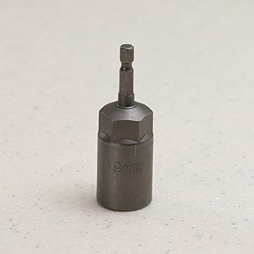 Hamilton Bowes Heavy Duty Bit 19 mm or 3/4" Impact Driver Hex Socket Magnetic Nut Driver RV Lift Tack Trailer Stabilizer Leveling Scissor Jack Socket Quick
