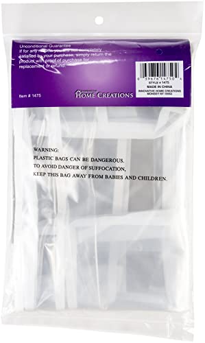 Innovative Home Creations Acid Free Sweater Storage Bags with Zipper, 2-Pack
