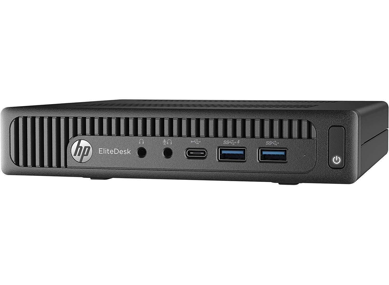 HP EliteDesk 800 G2 Mini Business Desktop PC Intel Quad-Core i7-6700T up to 3.1G,8G DDR4,256GB SSD,VGA,DP Port,Windows 10 Professional 64 Bit-Multi-Language-English/Spanish (Renewed)