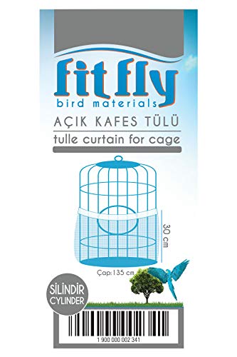 Fit Fly Cylinder Bird Cage Seed Catcher Guard