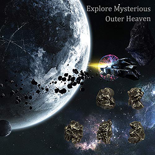 Large Massive 10-330 Grams Meteorite Specimen, Campo Del Cielo Meteorite with Gift Box, Moon Rock Sample, Astronomy Gifts for Space Fans, Great for Science Classrooms, Rocks Collection