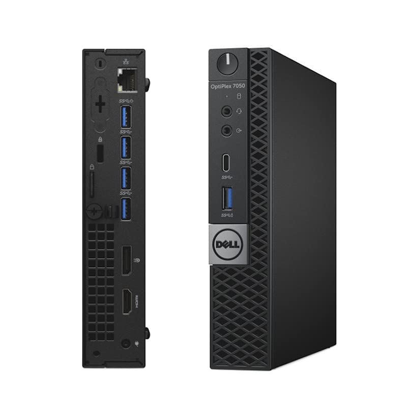 Dell Optiplex 7050 | i5-6500 Quad Core | 16GB DDR4 | 256GB SSD | Win 10 Pro | Micro Tower (Renewed)
