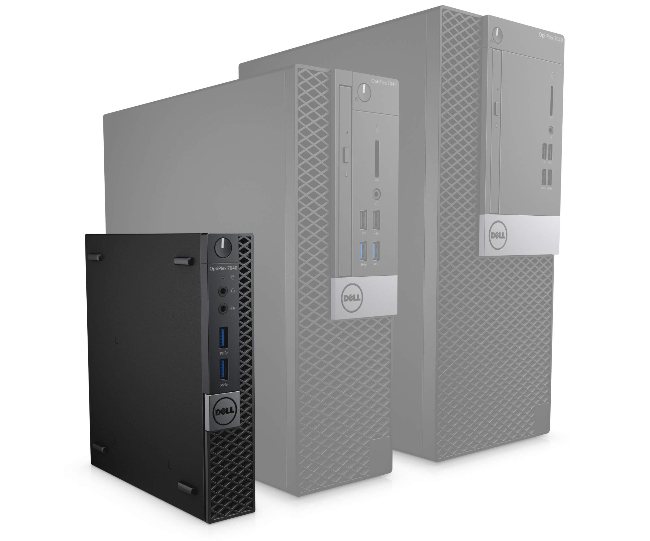 Dell Optiplex 7040 Micro Form Factor Desktop, Intel Quad Core i5 6600T 2.7Ghz, 16GB DDR4, 512GB SSD Hard Drive, HDMI, Windows 10 Pro (Renewed)