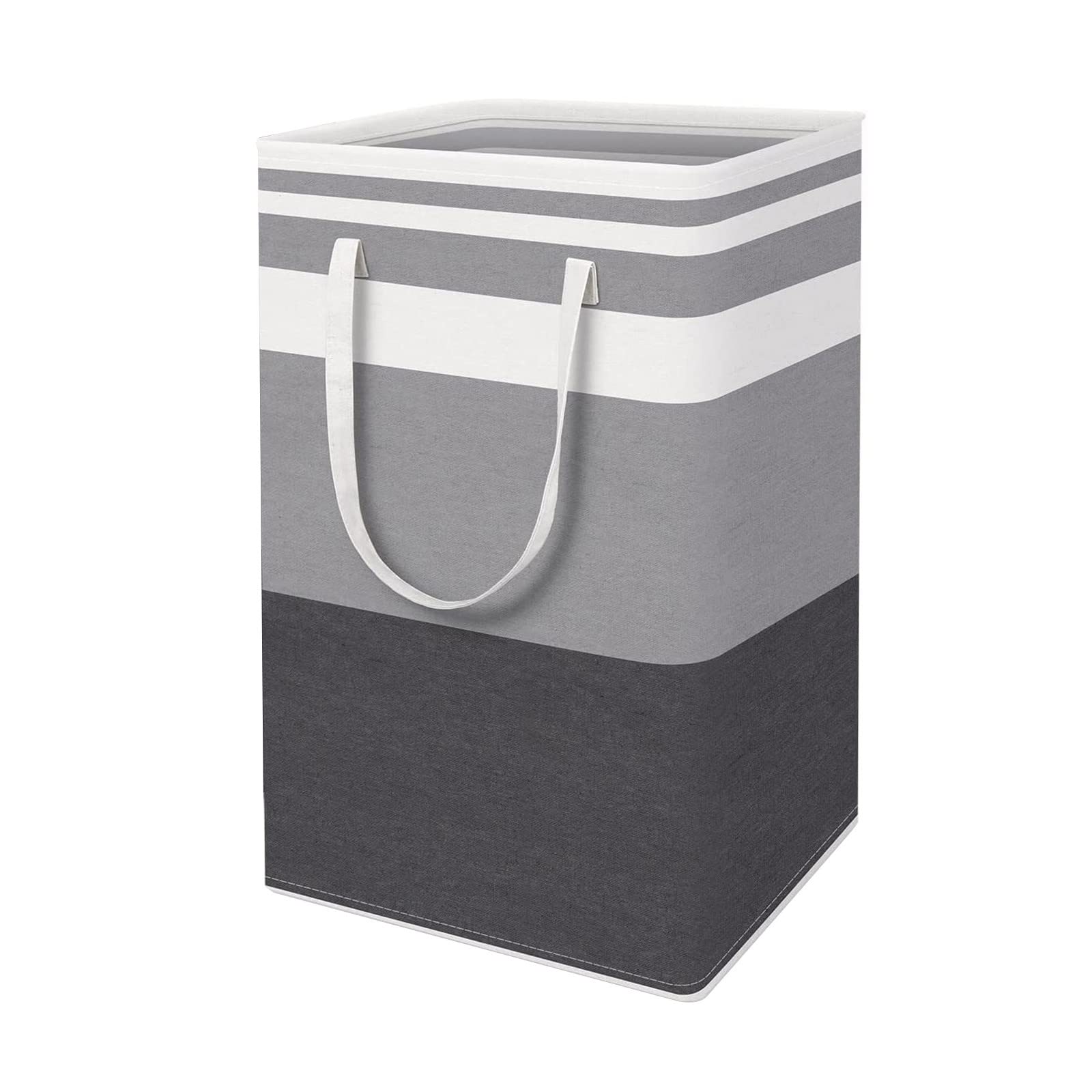 2-Pack Laundry Basket,75L Freestanding Laundry Hamper, Collapsible Tall Clothes Hamper with Extended Handles for Clothes Toys in the Dorm and Family (Multicolor)