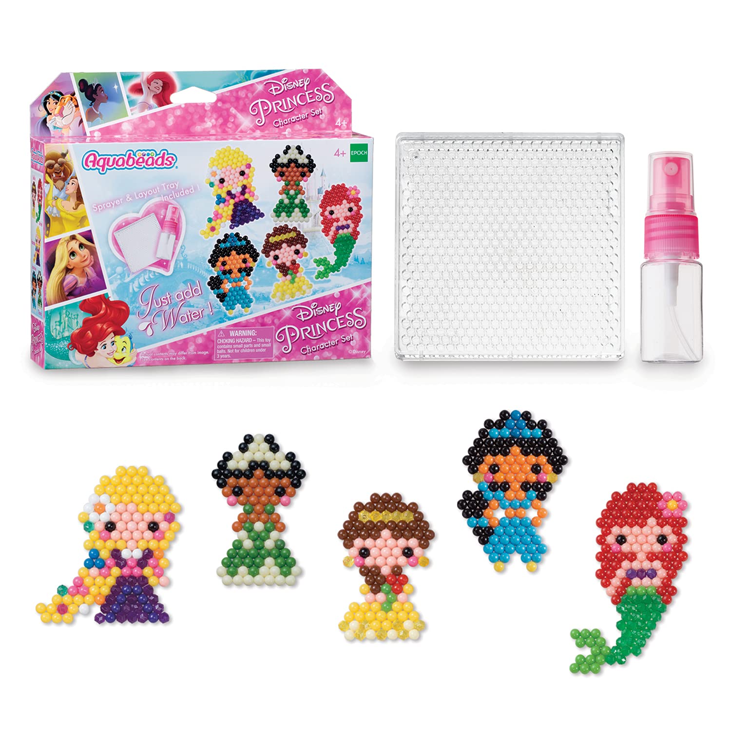 Aquabeads Disney Princess Character Set - Create Your Favorite Princesses with Water Beads!