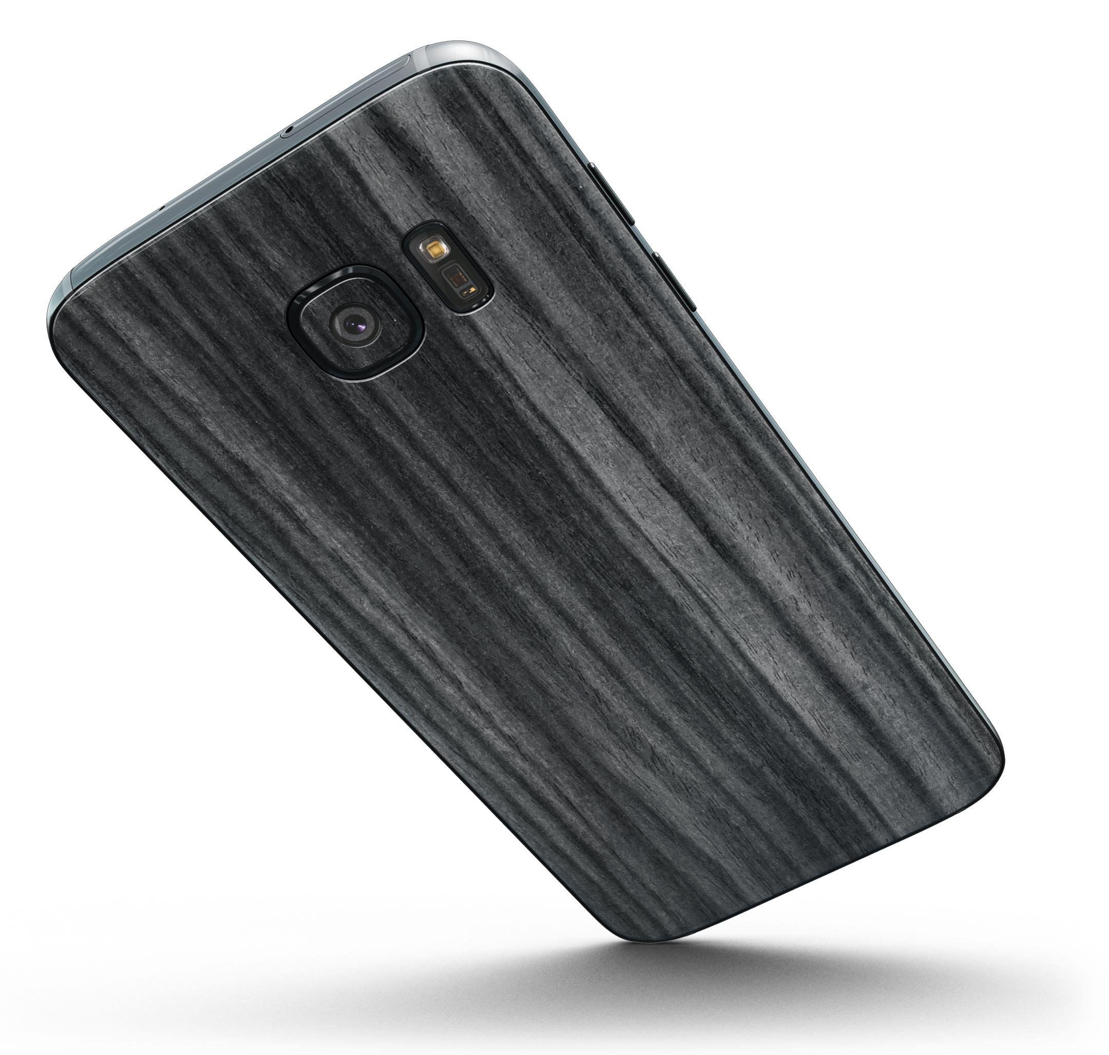 Design Skinz Design Skinz Dark Ebony Woodgrain Full-Body Wrap Decal Skin-Kit for The Galaxy S9 Plus