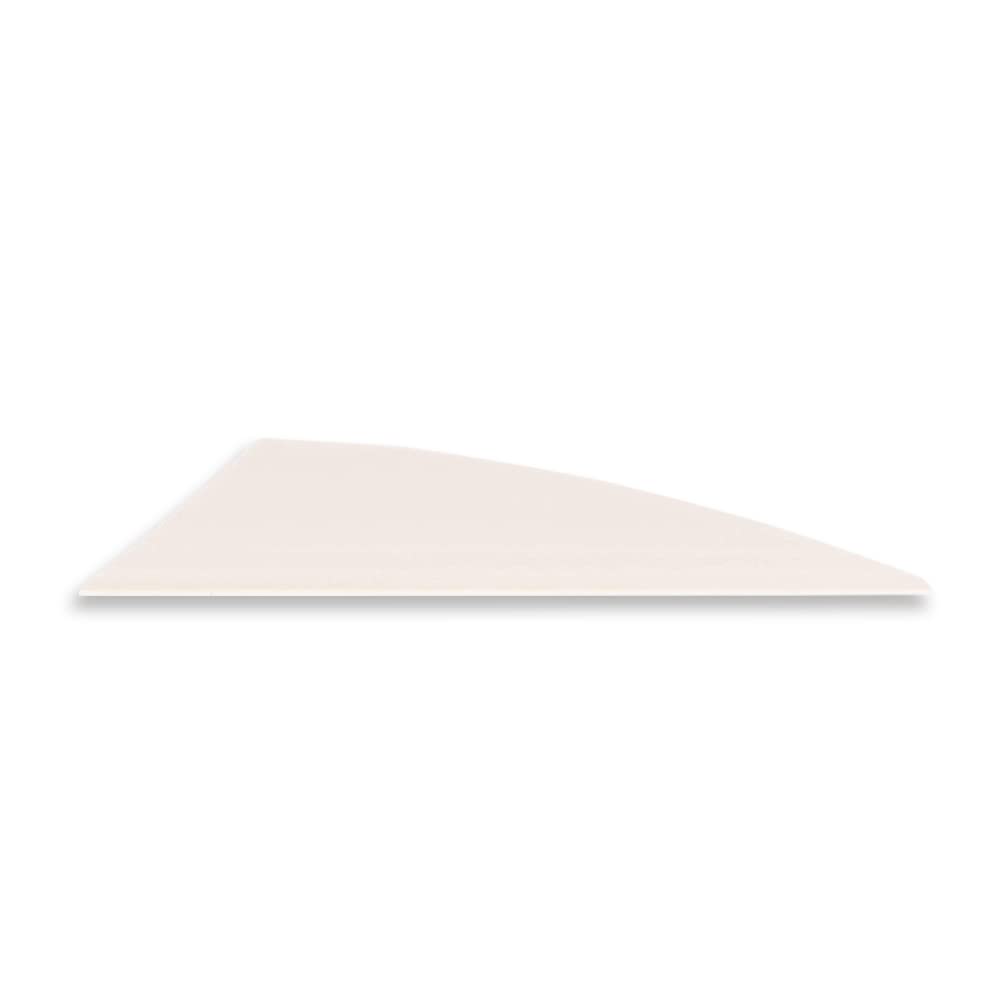 2" Driver Hybrid Vanes, White Vanes, Pack of 36, Vanes for Archery Bowhunting and Recreational Shooting