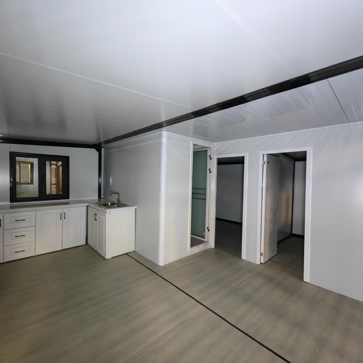 30ft Tiny Home kit | Luxury Tiny Home Luxury prefab Home with 2 Bedroom Tiny House 1 Living Room, and Bathroom | Durable, Portable Prefabricated Tiny Home, Office, Booth, Hotel