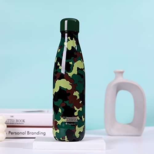 IDRINK® - Stainless steel insulated bottle | Thermos 500 ml MIMETIC