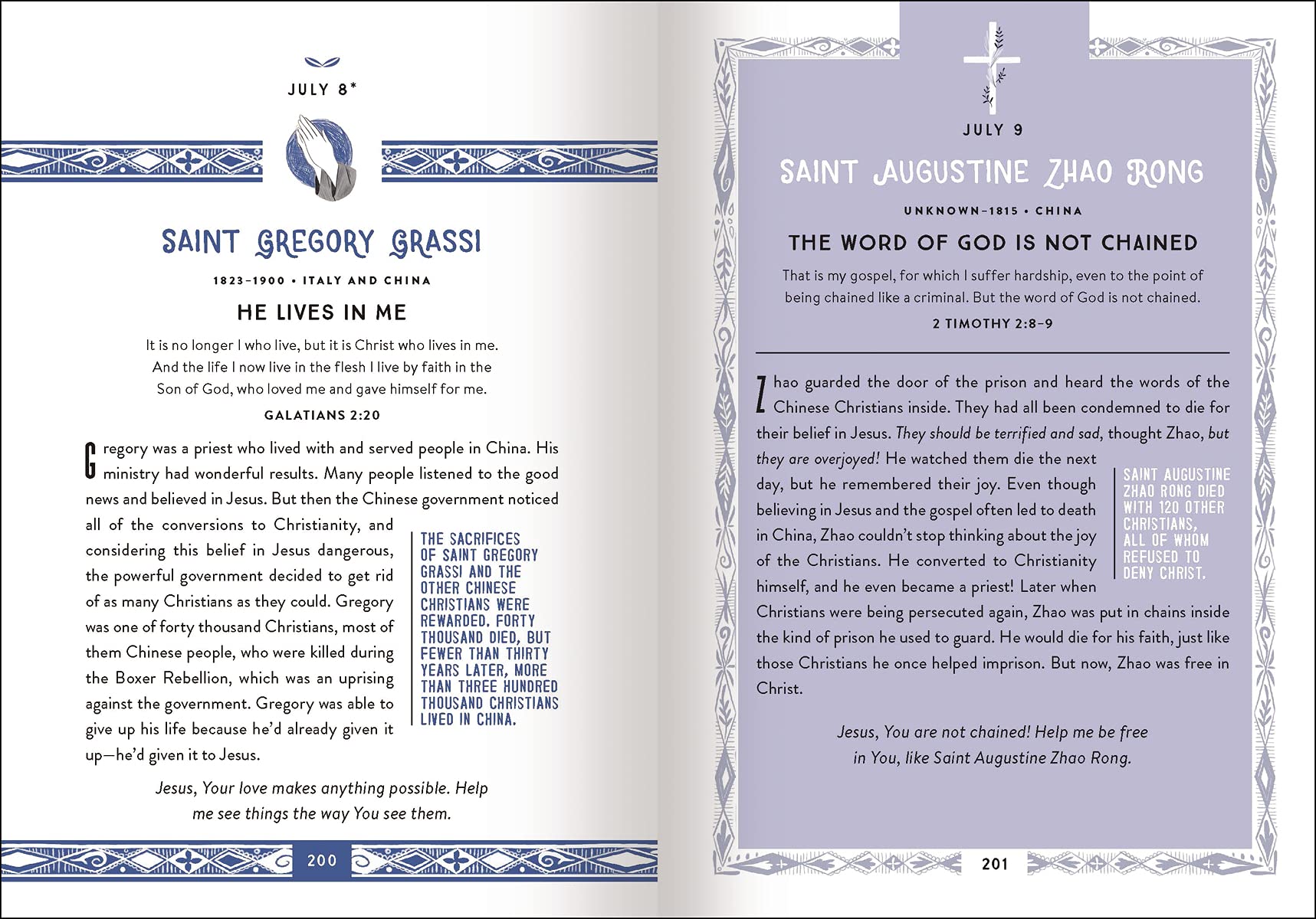 A Saint a Day: A 365-Day Devotional Featuring Christian Saints