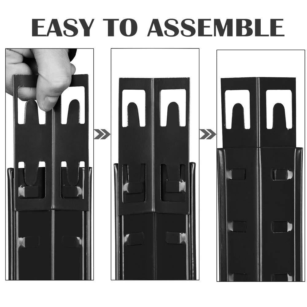 5 Tiers Heavy Duty Shelving Racking Rack Metal Boltless Freestand Garage Shelf Storage 180cm x 90cm x 40cm