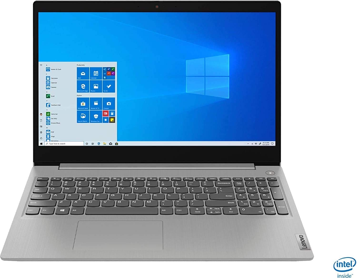 Lenovo - IdeaPad 3 15" Laptop - Intel Core i3-1005G1-8GB Memory - 256GB SSD - Platinum Grey - 81WE011UUS (Renewed)