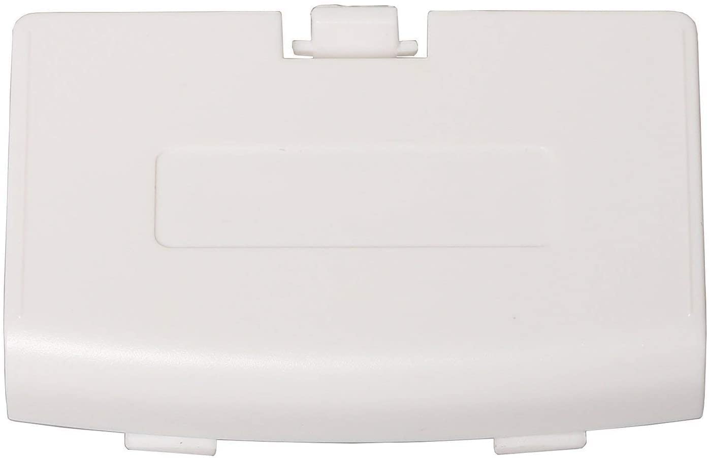 Clear Battery Cover Case Back Door Part for Nintendo Gameboy Advance GBA Case Repair Back Door Replacement Part (White)