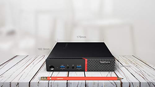 Lenovo M600 Tiny Dual Displays supported Computer (Intel Pentium up to 2.64GHz, 4G DDR RAM, 128GB SSD, WiFi, Bluetooth, HDMI, USB 3.0, Dual DisplayPort, Windows 10 pro) (Renewed)