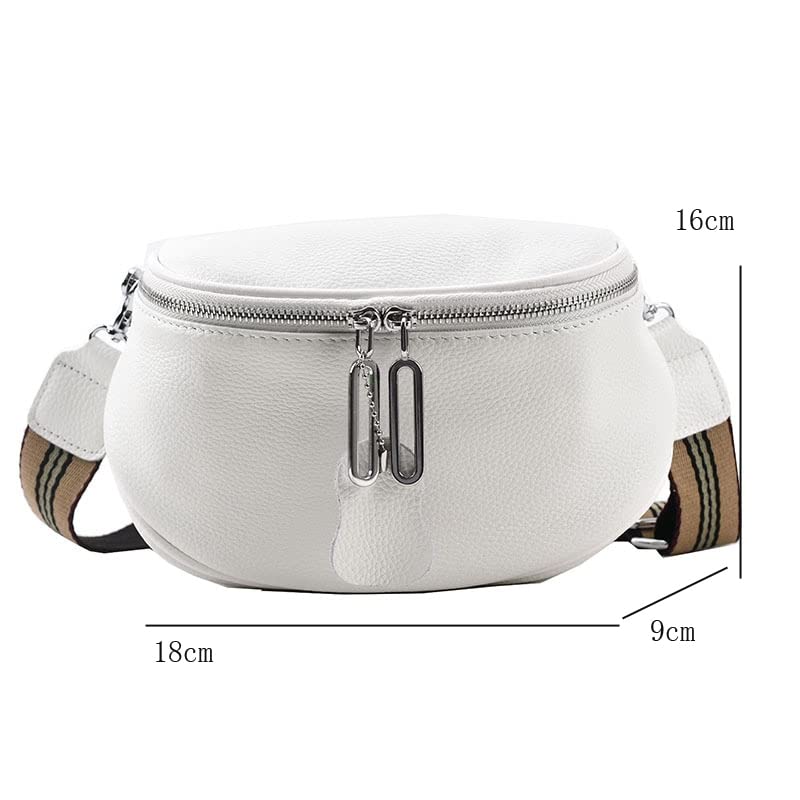2022 Designer Women Shoulder Bag Genuine Leather Crossbody Bag Cow Leather Messenger Bag Small Size Tote Bag (white)