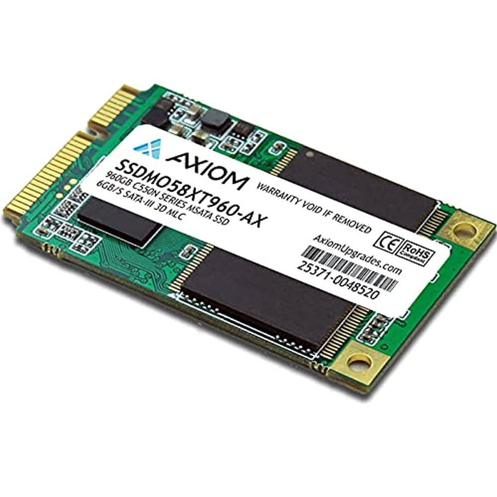 Axiom 960GB C550n Series mSATA SSD 6Gb/s SATA-III