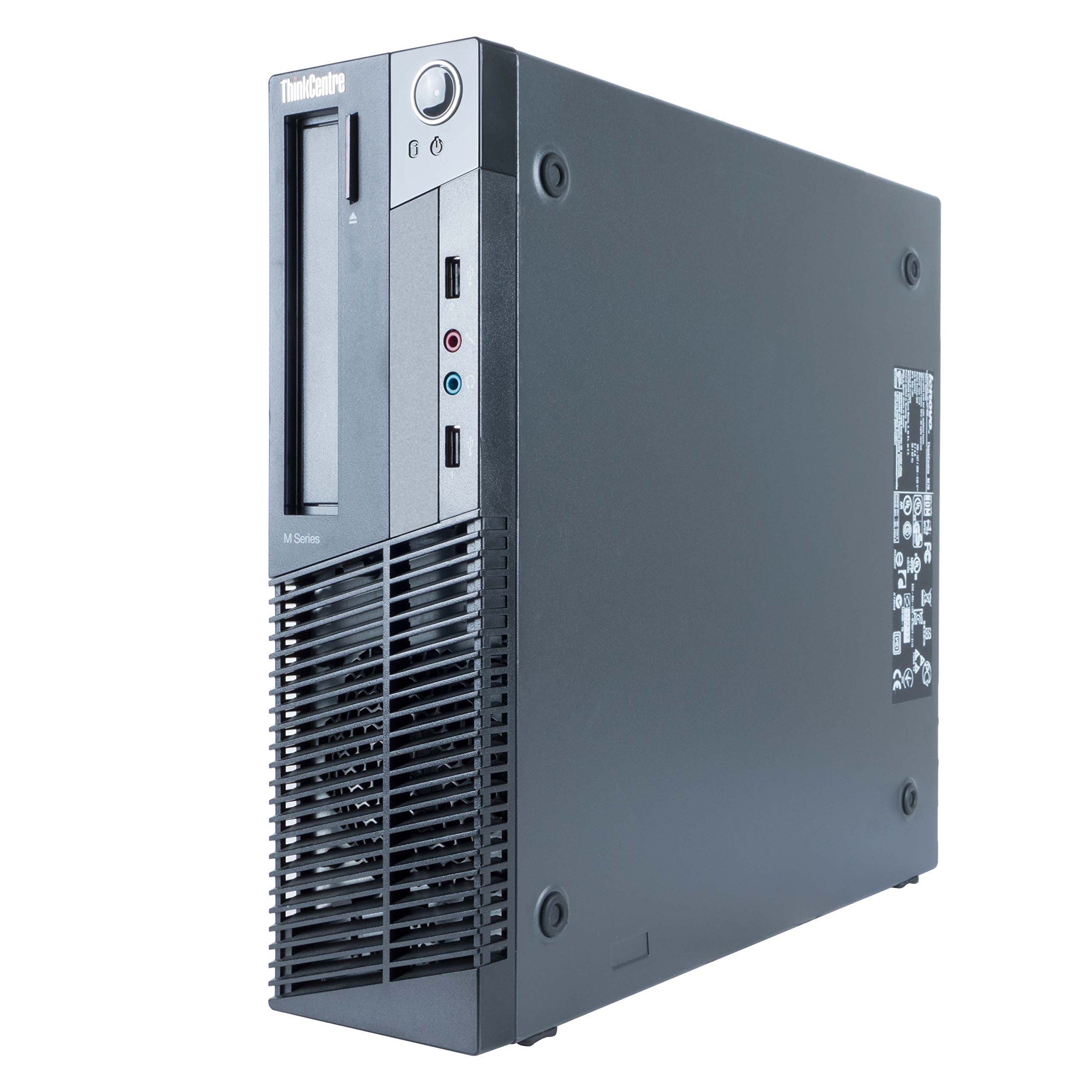Lenovo ThinkCentre M81 Small Form Factor Desktop Computer, Intel Core I3-2100 3.1GHz, 16G DDR3, 512G SSD, DVD, WiFi, BT, DP, VGA, Windows 10 Pro 64 Language Supports English/Spanish/French(Renewed)