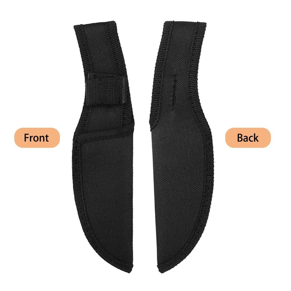 3PCS Straight Knife Sleeve, Nylon Knife Sheath Wearproof Knife Holster with Fixed Loop for Outdoor Camping Travel(for 3.9'' Blade Knife )