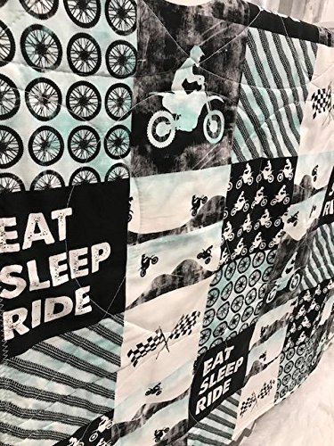 Baby Nursery/Toddler Crib Set, Motorcycle, Dirt Bikes, Motorcycles, Chevron, Nursery Room, Babylooms