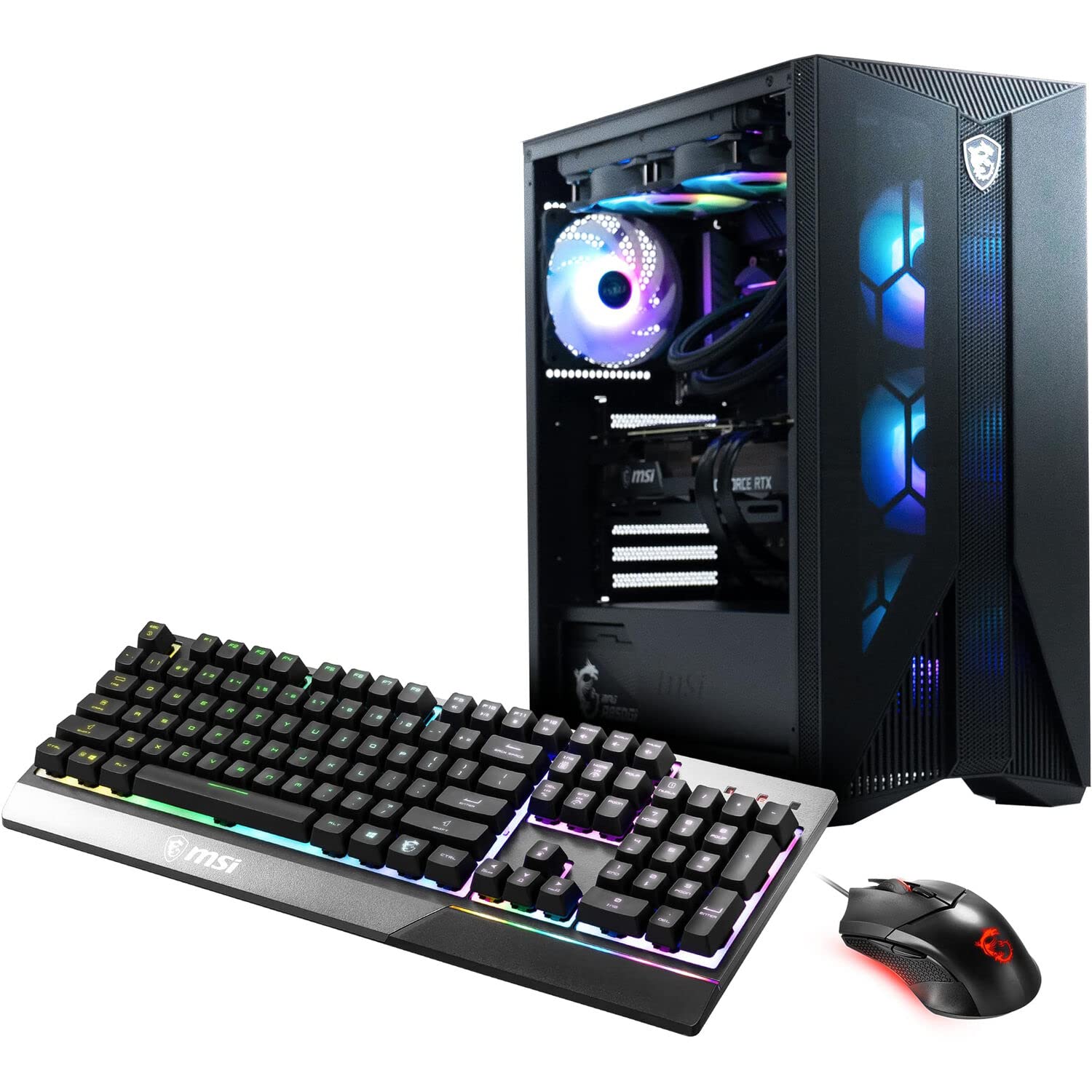 2022 MSI Aegis R 12TC-267US (i7-12700F, 32GB RAM, 1TB NVMe SSD, RTX 3060 12GB, Windows 11) Gaming Desktop PC