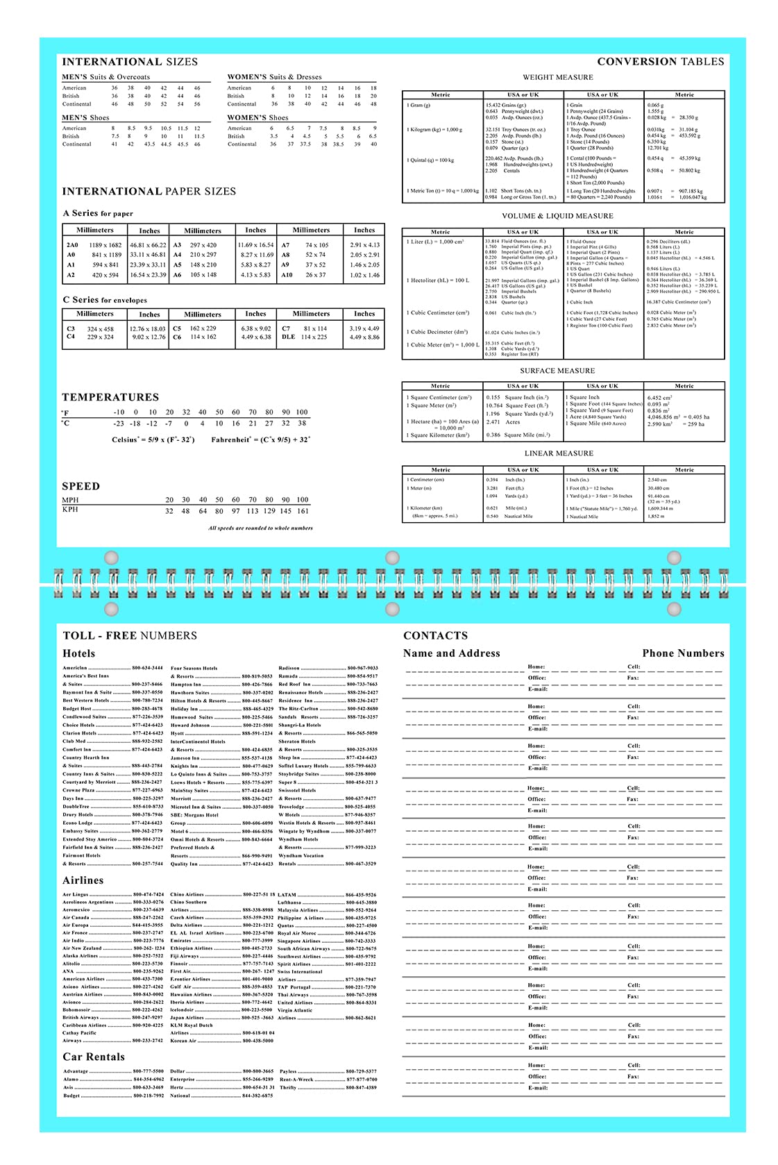 2024-2025 Academic Year 12 Months Student Calendar/Planner for Wall & Desk & 3-Ring Binder, for School, Teacher, Student (Edition #006)