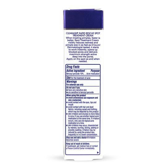 Clearasil Ultra Rapid Action Vanishing Treatment Cream, 1 oz. (Pack of 3)