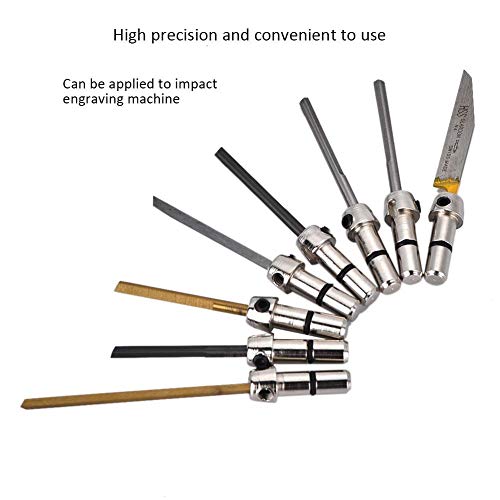 Jewelry Engraver Tools,Engraving Cutting Bits for Pneumatic Impact Engraving Machine Jewelry Tool Edge Tungsten Steel Carving Graver Knife