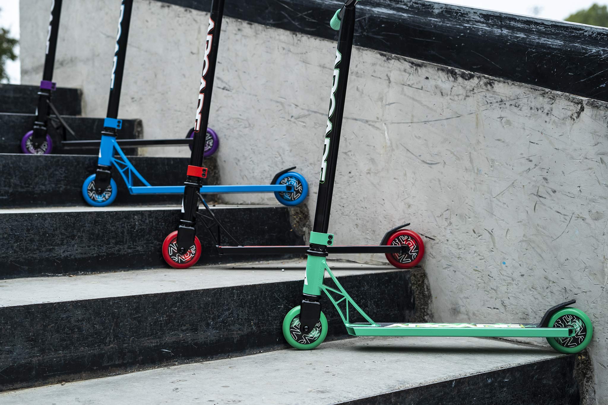 ARCADE Rogue BMX Pro Scooter - Skatepark Scooter for Tricks - Scooter Pro Trick Scooters - Beginner Stunt Scooters for Kids & Pre Teens Ages 7 Years & Up - Boys & Girls Colors Monopatin Scotter (Teal)