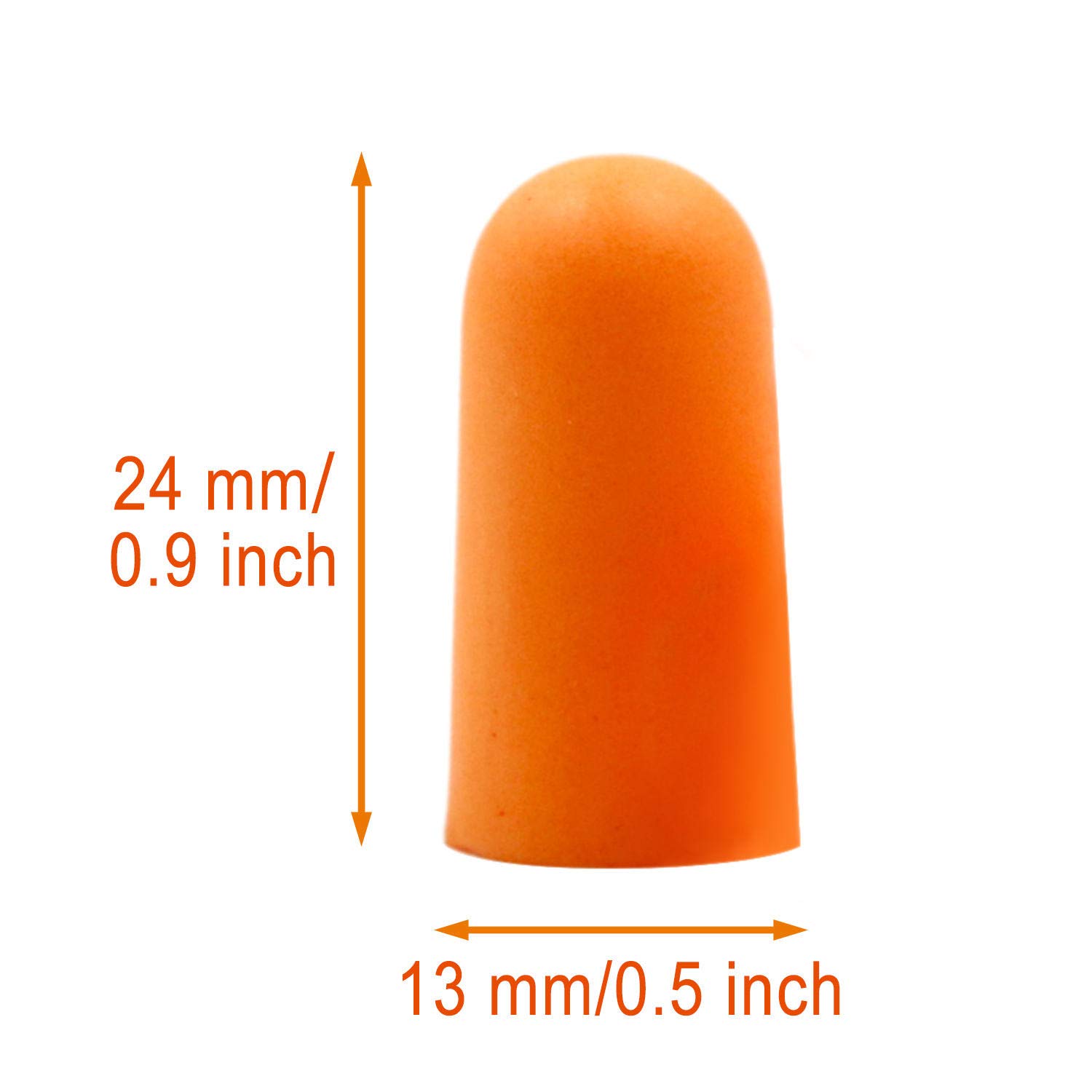 20 Pair Foam Ear Plugs with Cord - Soft & Comfortable Disposable Ear Protection - Individually Wrapped with Noise Cancelling up to 32dB - Ideal for Sleeping Construction Shooting Sports Mowing