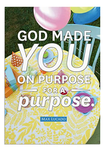 Birthday Inspirational Boxed Cards - Max Lucado - God Made You