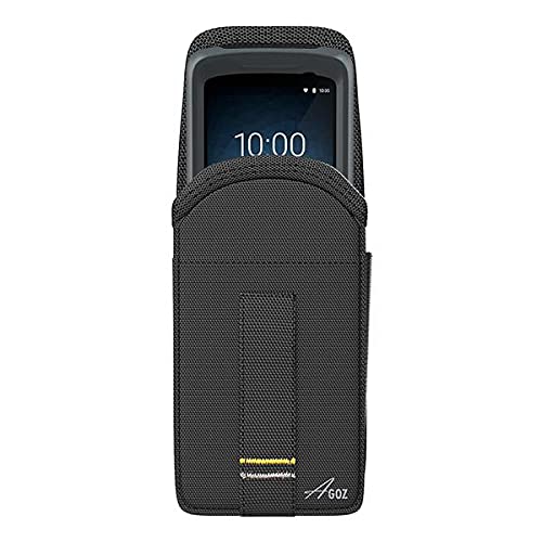 AGOZ Case Pouch for Zebra MC3300 MC3200 MC9500 MC2200 MC2700 Barcode Scanner Holster Mobile Computer (NOT for Trigger Grip),Motorola MTS2000,MT1000,MT500 Radio Holder With Belt Clip Loop 8" x 3.2" x2"