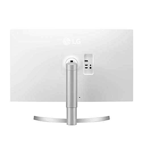 LG 32UN650-W 32 Inch UHD (3840 x 2160) IPS Ultrafine Display with HDR10 Compatibility, DCI-P3 95% Color Gamut, AMD FreeSync, and 3-Side Virtually Borderless Height Adjustable Stand (Renewed)